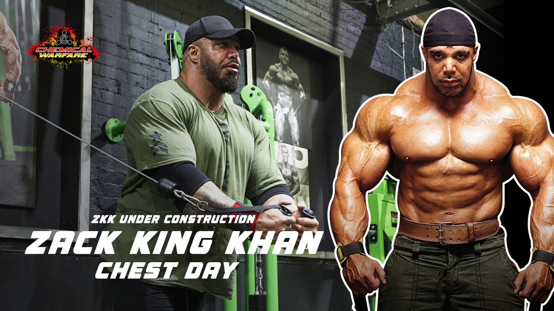 Zack 'King' Khan │ Chest Workout │ ZKK Under Construction │ Chemical W ...