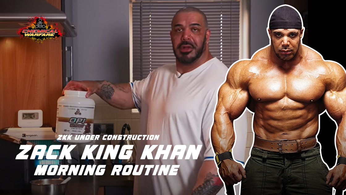 Cooking With Pro Bodybuilder Zack 'King' Khan │ Powered by Chemical Wa ...