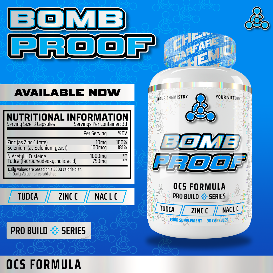 Bomb Proof™ - Organ Support (90 Caps) – Chemical Warfare