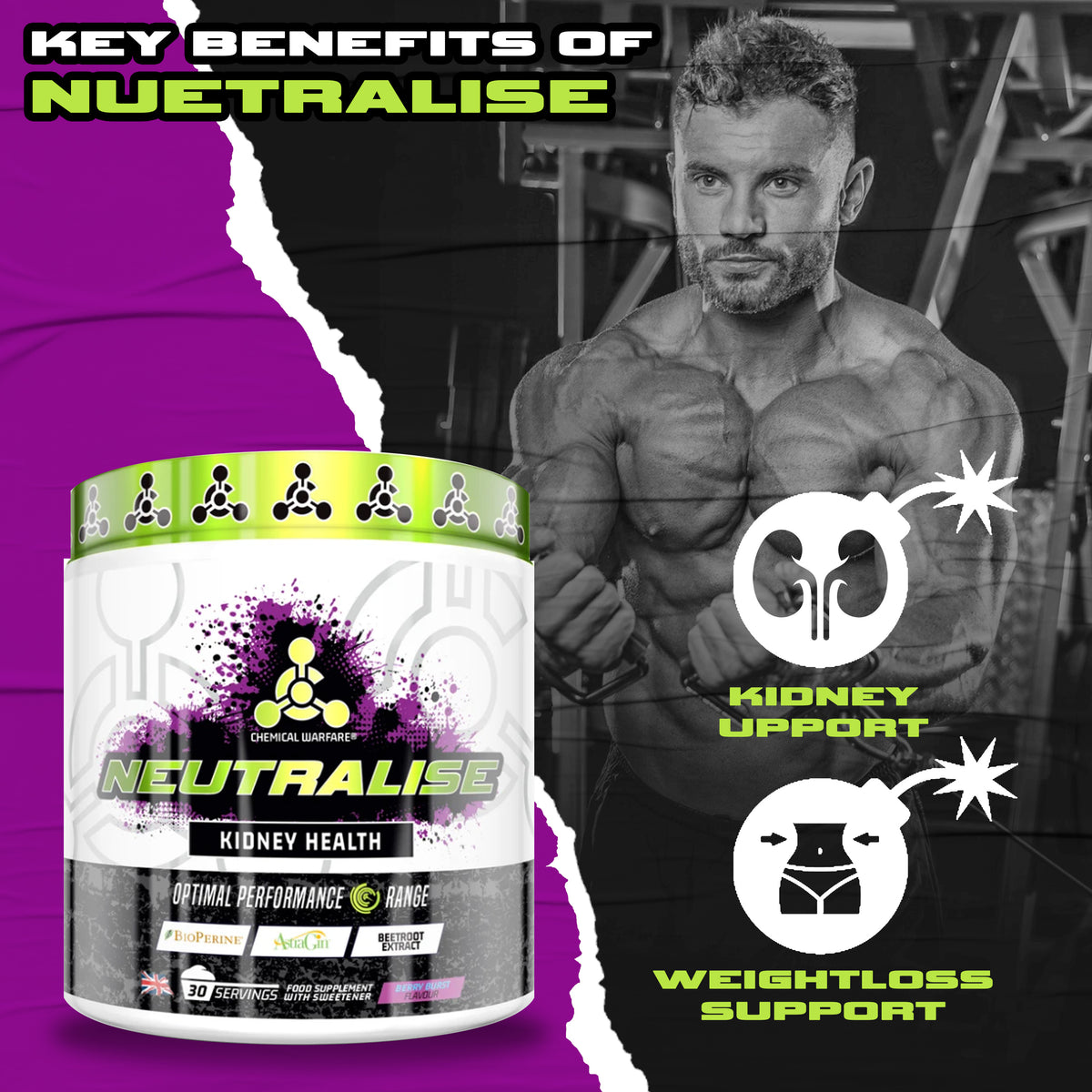 Neutralise 300g - Kidney Health Support (30 Servings) – Chemical Warfare